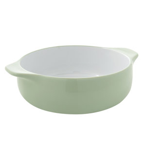 KitchenAid Vitrified Stoneware Round Baker, 2.25-Quart, Pistachio ...