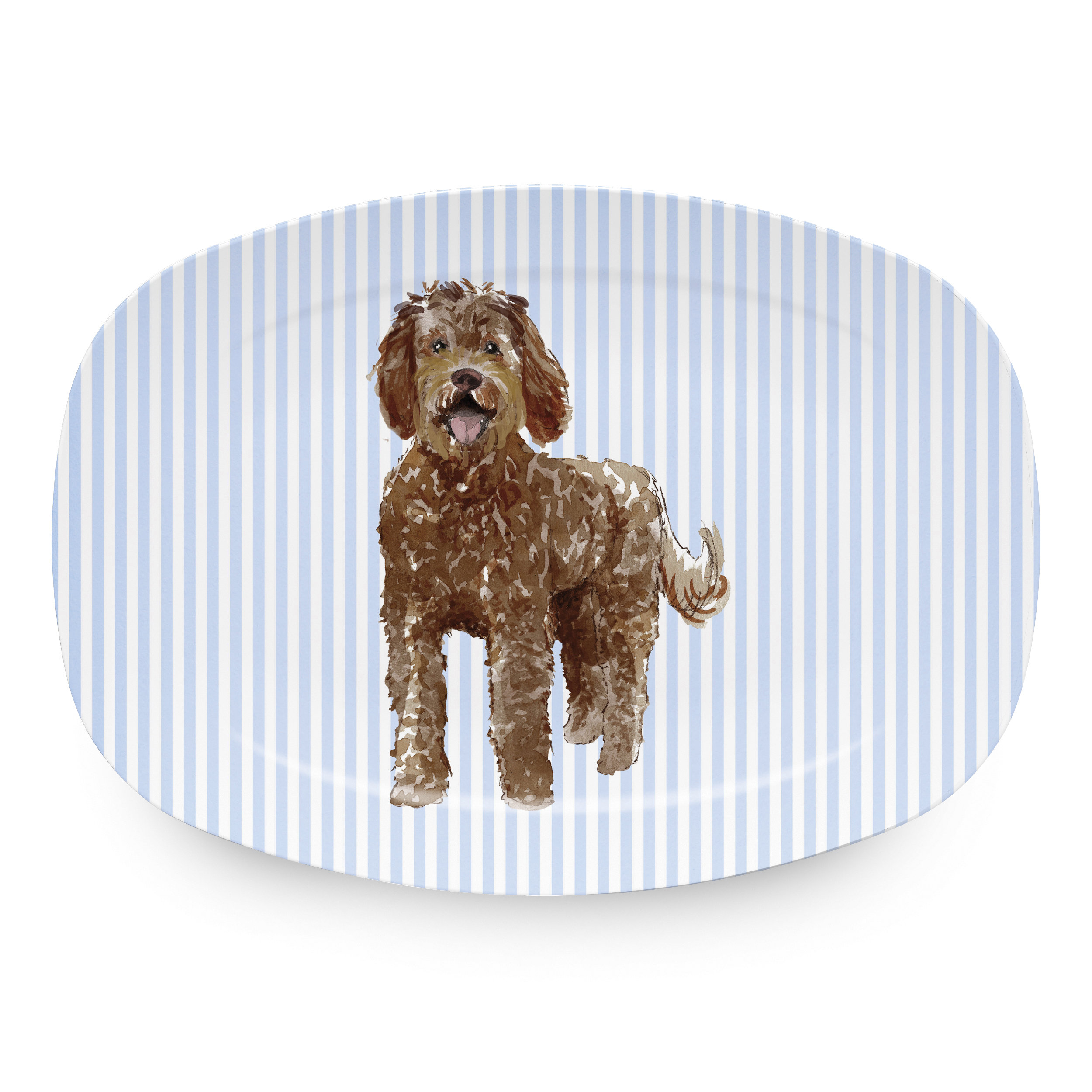 Mariposa Friends Labradoodle Platter | Wayfair