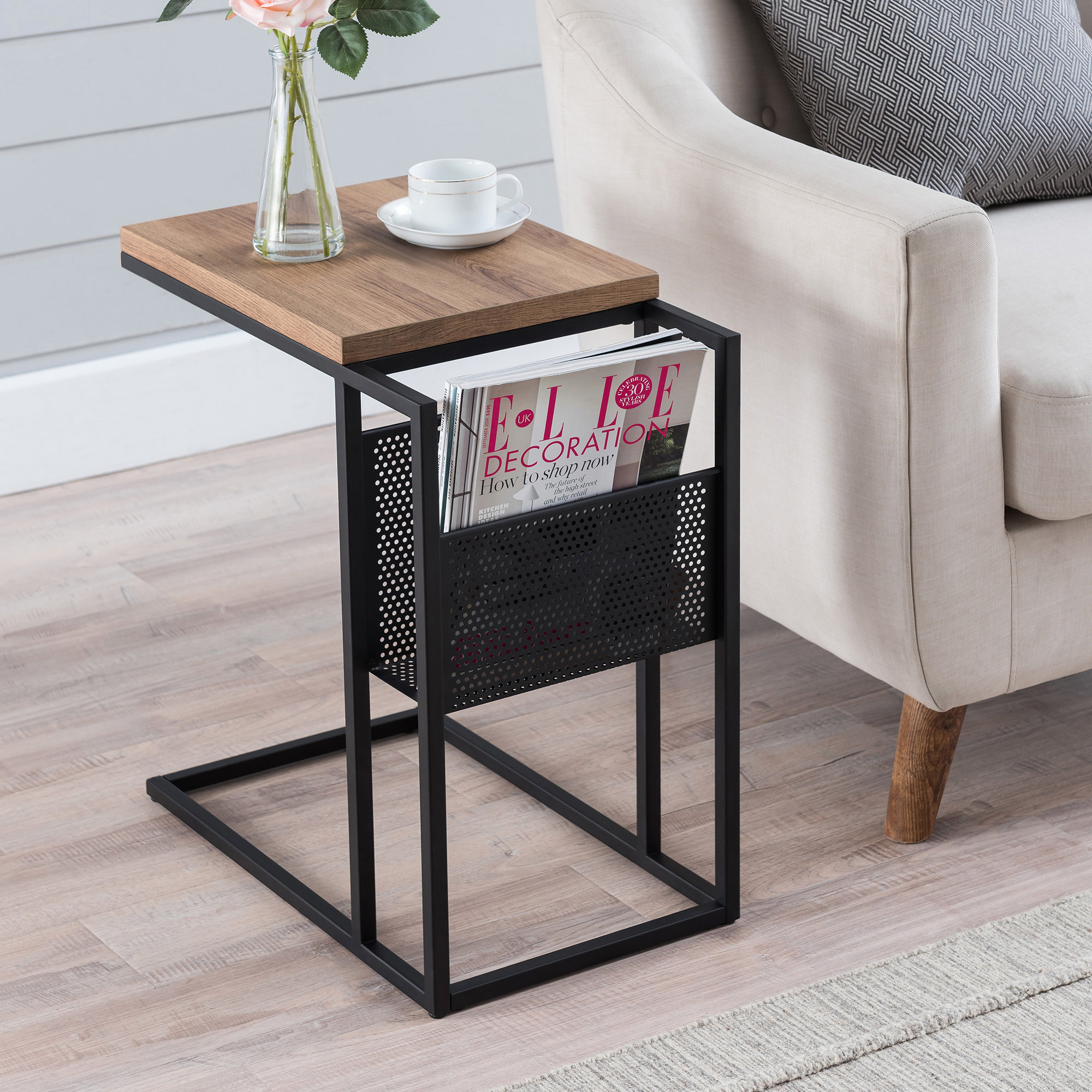 17 Stories Clyde End Table with Storage & Reviews | Wayfair