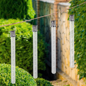 Exhart Solar Acrylic Bubble Stick LED Light, 10 Inch & Reviews | Wayfair