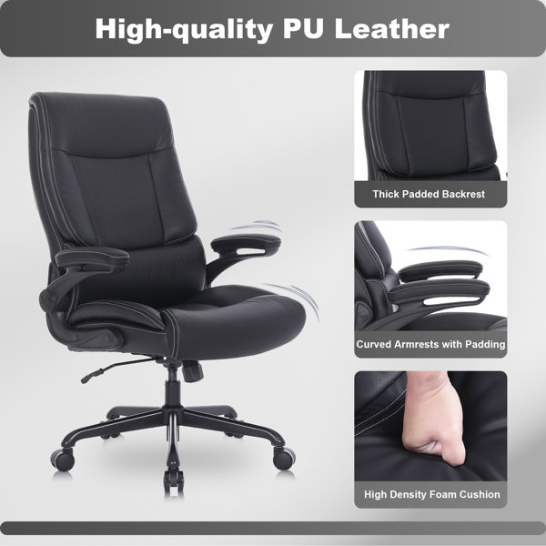 Latitude Run® Emmylia Executive Chair with Headrest & Reviews | Wayfair