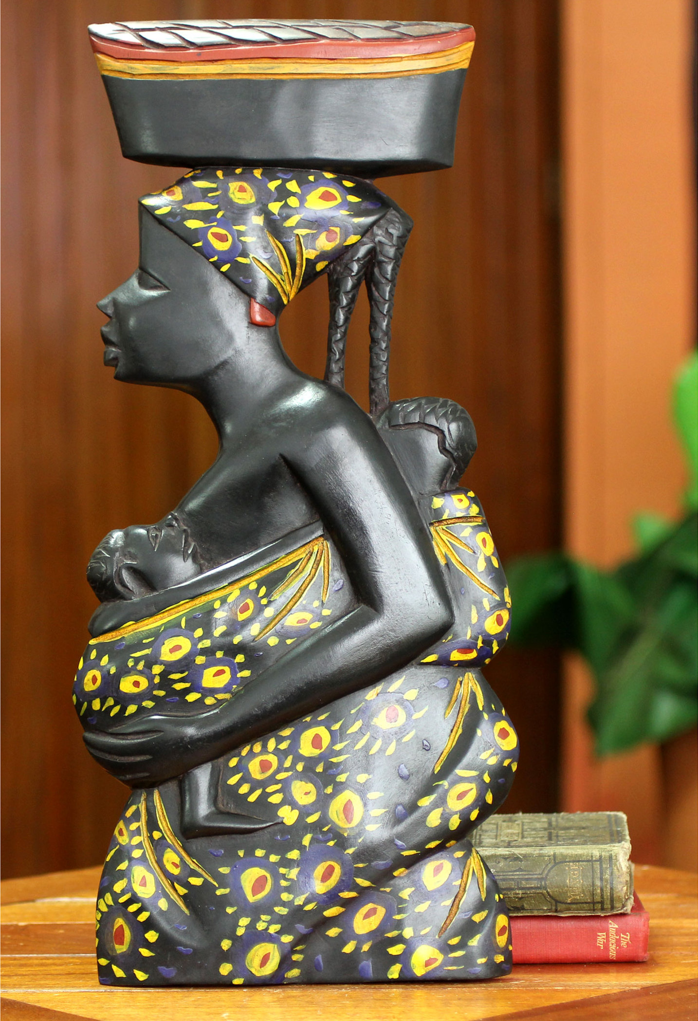 World Menagerie Handmade Boho People Wall Decor on Solid Wood - Wayfair ...