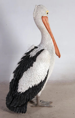 Rosecliff Heights Namaka Pelican Life Size Statue | Wayfair