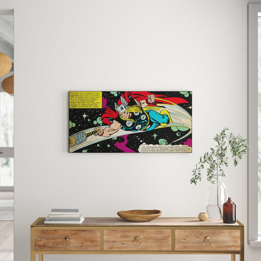 Disney Thor Fabric Of Infinity Graphic Art Print on Canvas | Wayfair.co.uk