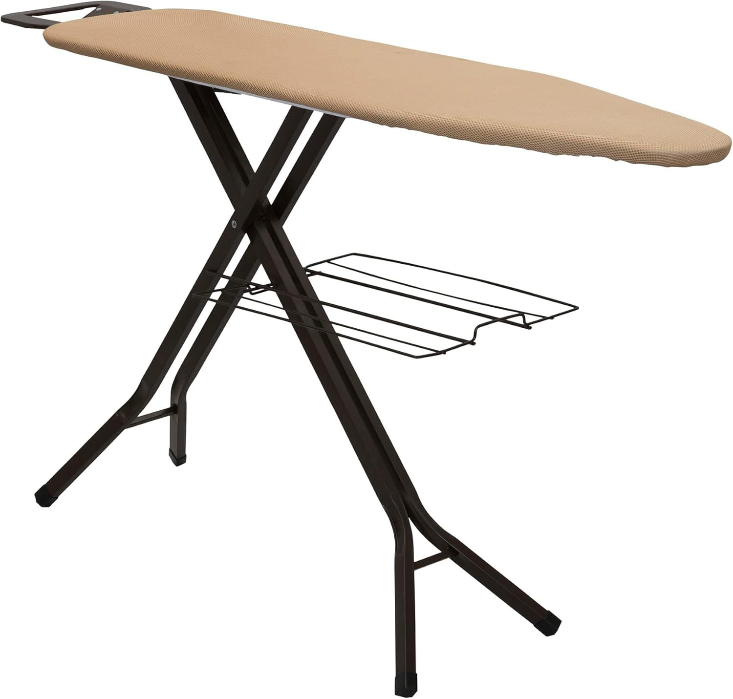 X－MAX FURNITURE Household Essentials Bronze Deluxe Ironing Board With ...
