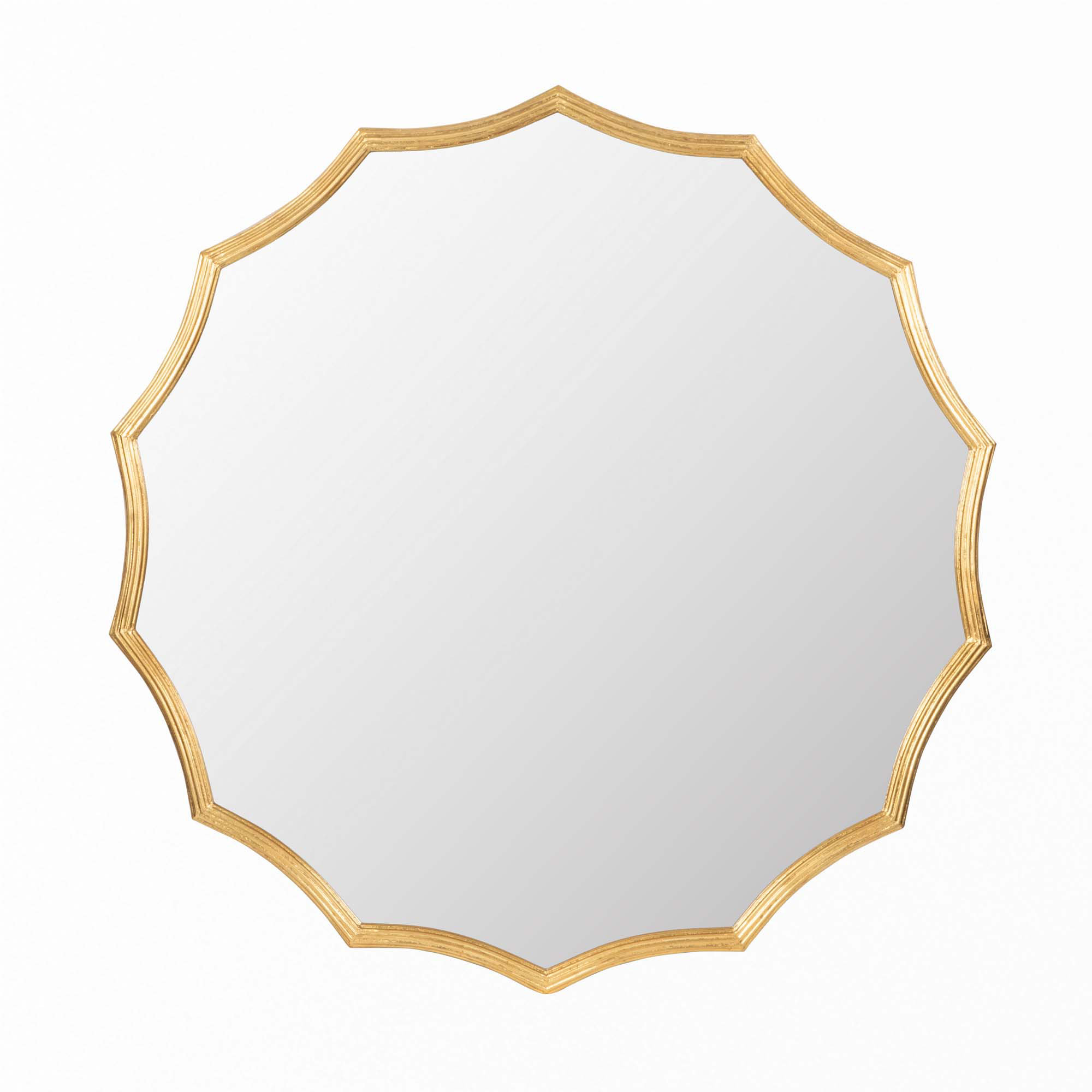 Mercer41 D40"Round Sunburst Wall Mirror,Wall Decor Mirror | Wayfair