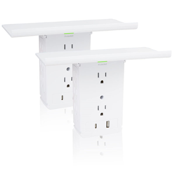 ACEM Wall Outlet Extender Power Strip - Wayfair Canada