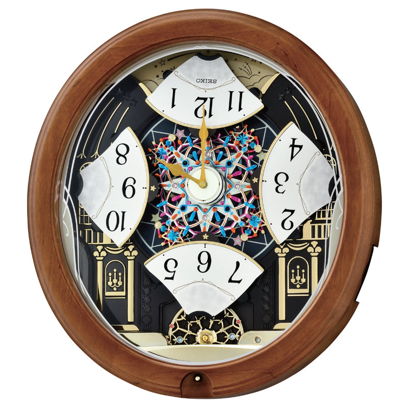 Seiko Midnight Royale Melodies in Motion Wall Clock | Wayfair