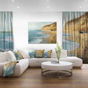 Bless international The Calm Beach On Canvas Print | Wayfair