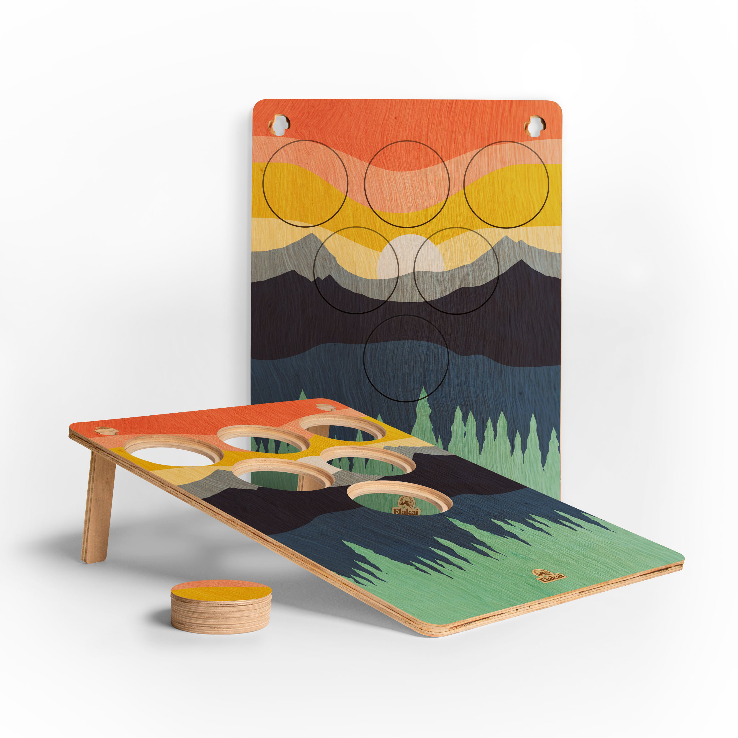 Elakai Premium Plywood Weekender H6 Cornhole Pong | Wayfair