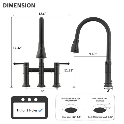 PROOX Pull Out Kitchen Faucet | Wayfair