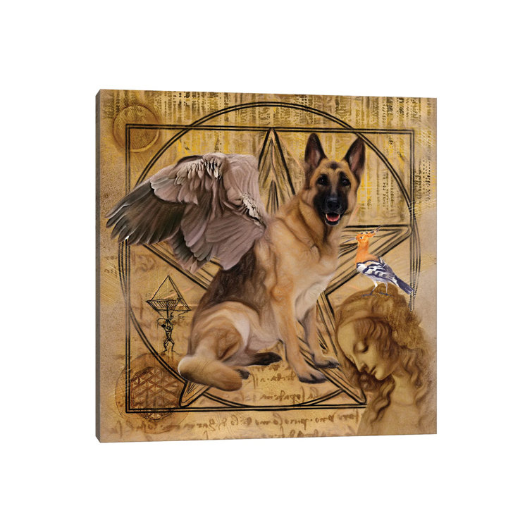 Maturi German Shepherd Angel Da Vinci | Wayfair.co.uk