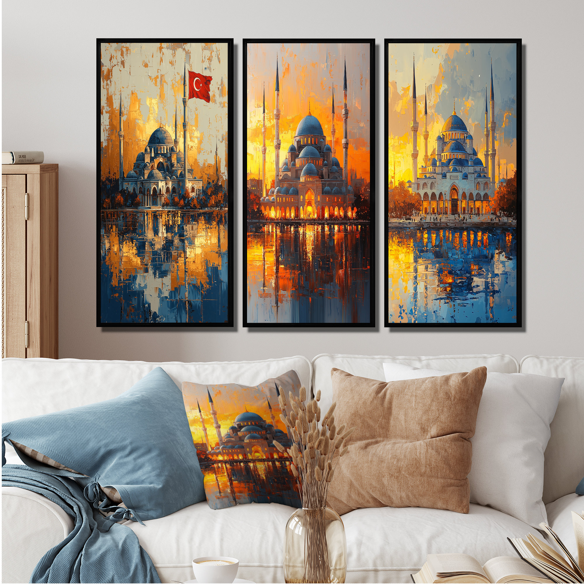 Red Barrel Studio® Istanbul Yellow Sultanahmet Mosque I - Istanbul ...