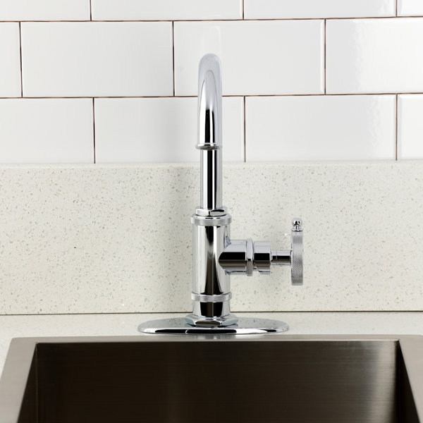 Kingston Brass Wendell Single-Handle 1-Hole Deck Mount Bar Faucet with ...