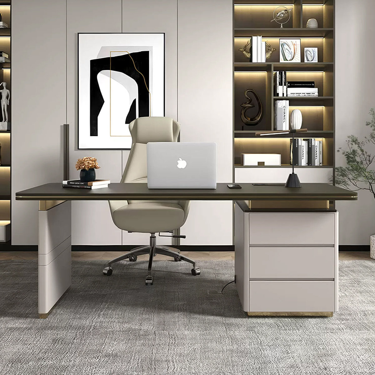 Wardrobe Trendsetter 2 Desk And Chair Set Office Set | Wayfair