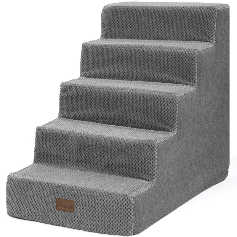 Archie & Oscar™ Keasler 5-Step Foam Pet Stairs & Reviews | Wayfair