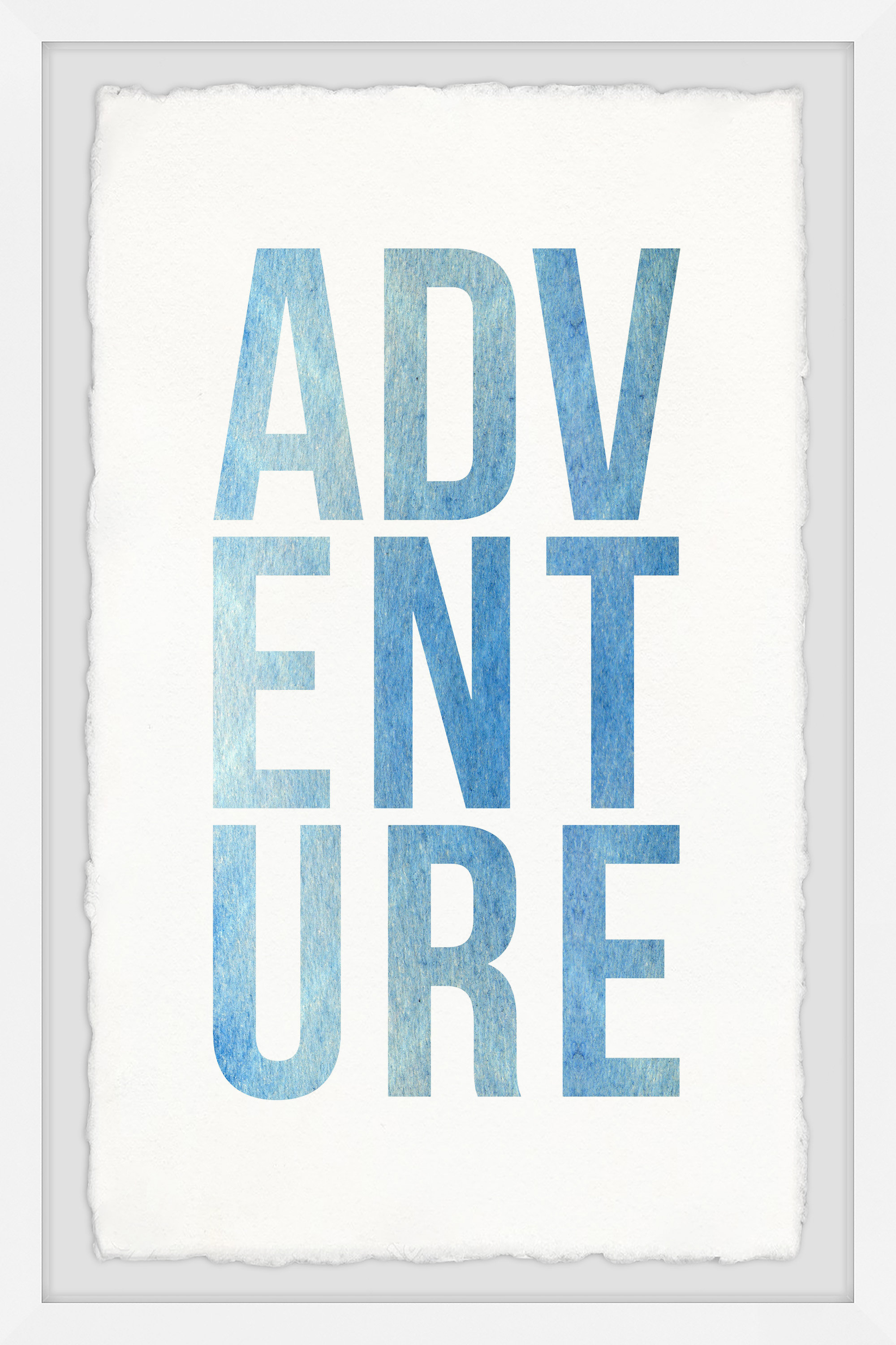 Wrought Studio Big Adventure - Picture Frame Textual Art Print on Paper ...