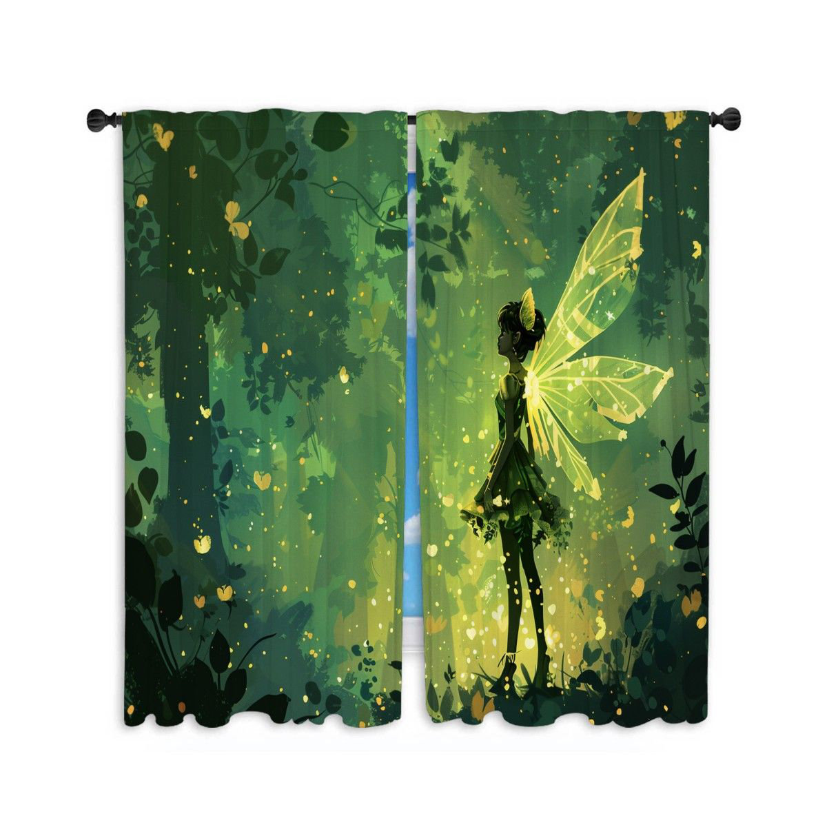 Wildon Home® Faydra Polyester Room Darkening Curtain Pair | Wayfair