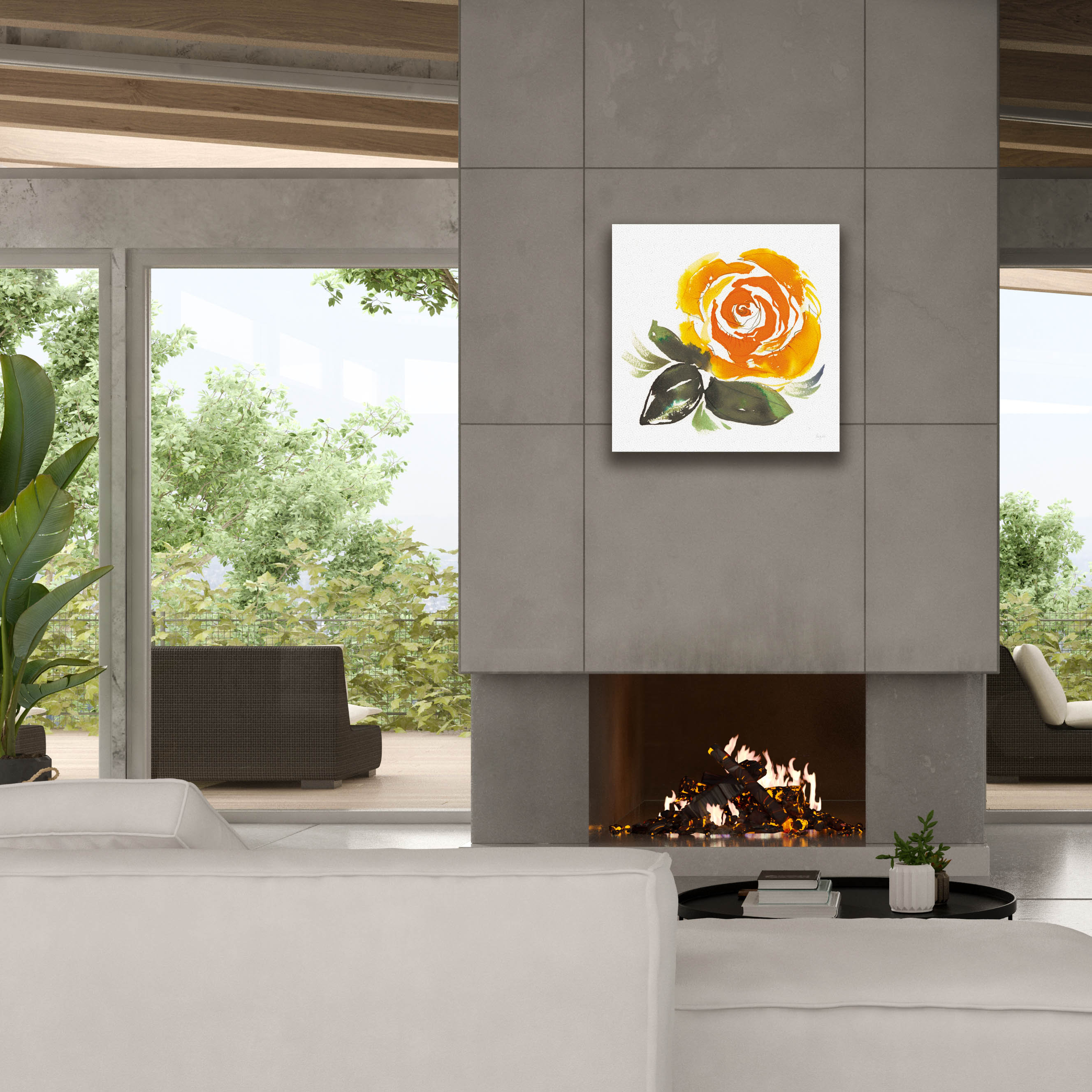 Epic Graffiti 'Bold Roses 2' by Kristy Rice Canvas Wall Art | Wayfair