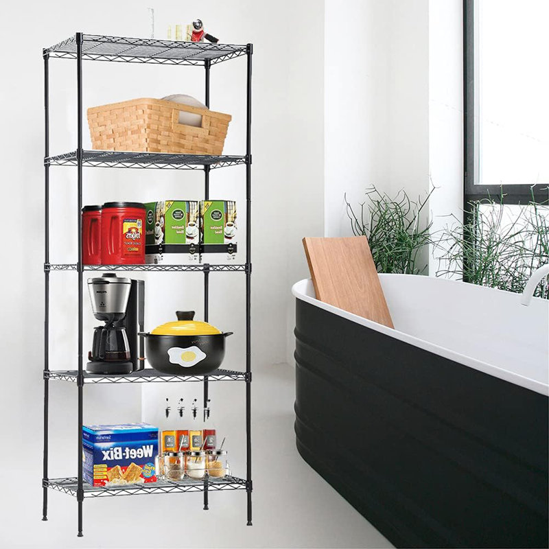 Rebrilliant Nikitia 24" W Storage Rack | Wayfair
