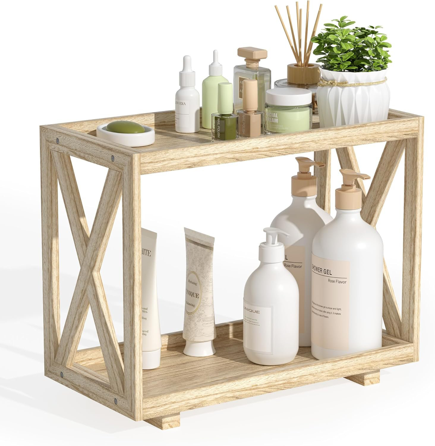Rosalind Wheeler Charisha Bathroom Tray | Wayfair