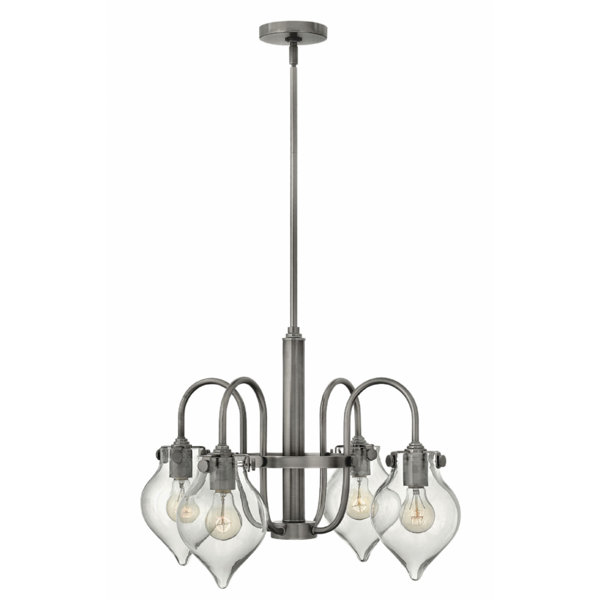 Ebern Designs Dingess 4 - Light Chandelier | Wayfair