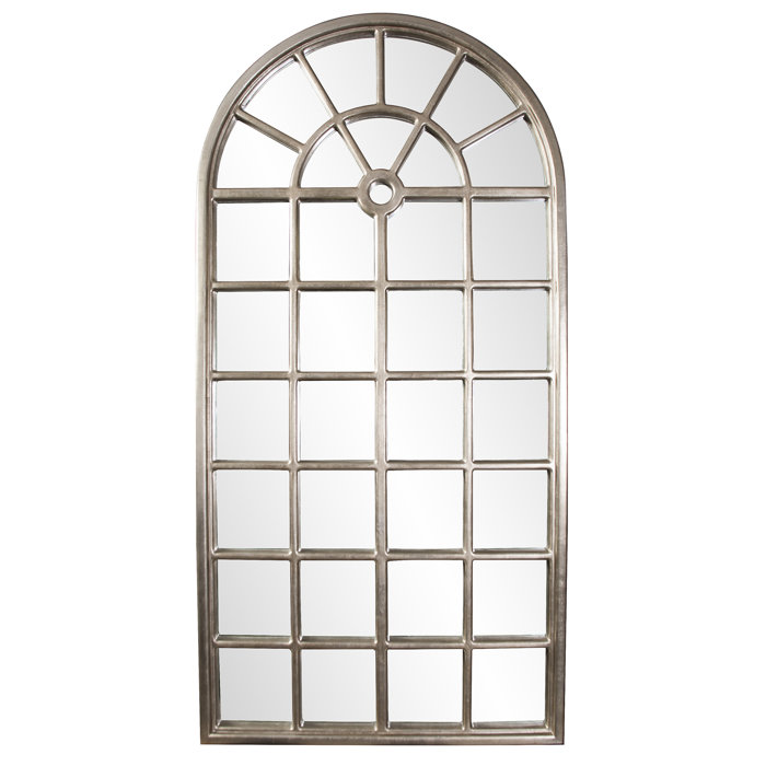 One Allium Way® Window Pane Mirror | Wayfair