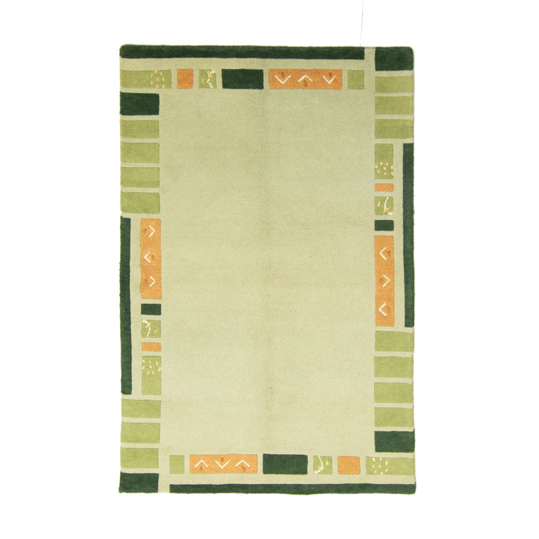 Gracie Oaks Baylor Hand-Knotted Nepal Rug | Wayfair.co.uk