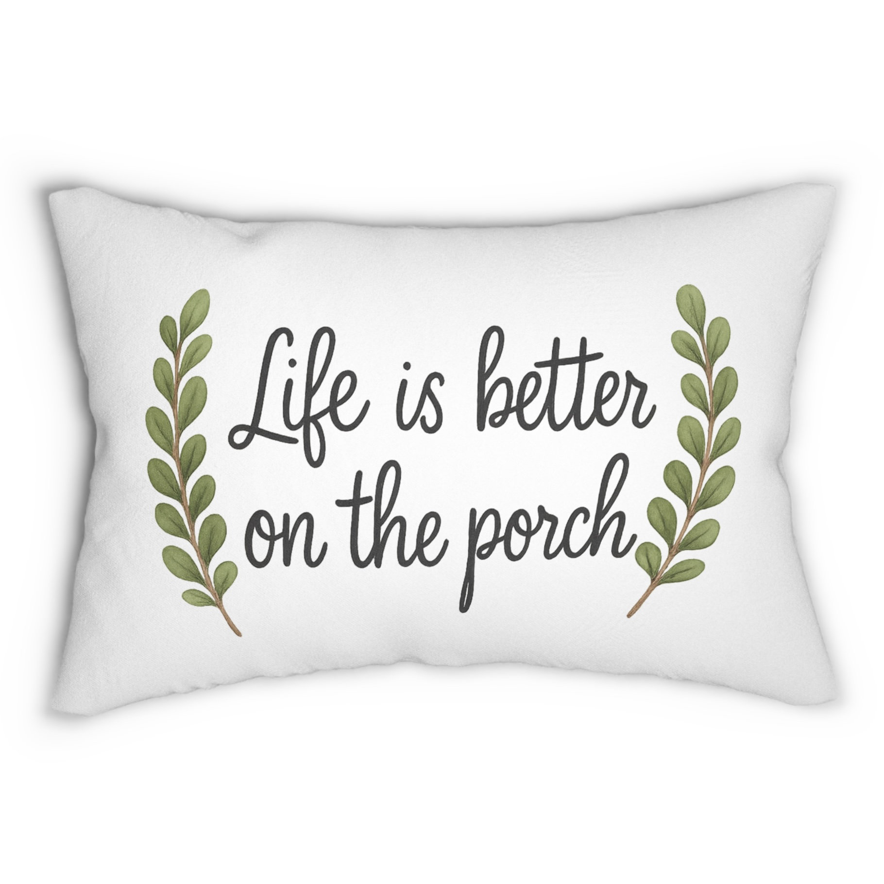 Oveesha Rustic Farmhouse Porch | Outdoor Throw Pillow | Wayfair