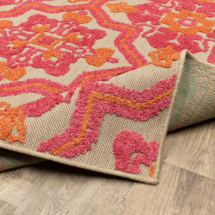 Sol 72 Outdoor™ Laub Synthetic Oriental Indoor/Outdoor Rug & Reviews ...