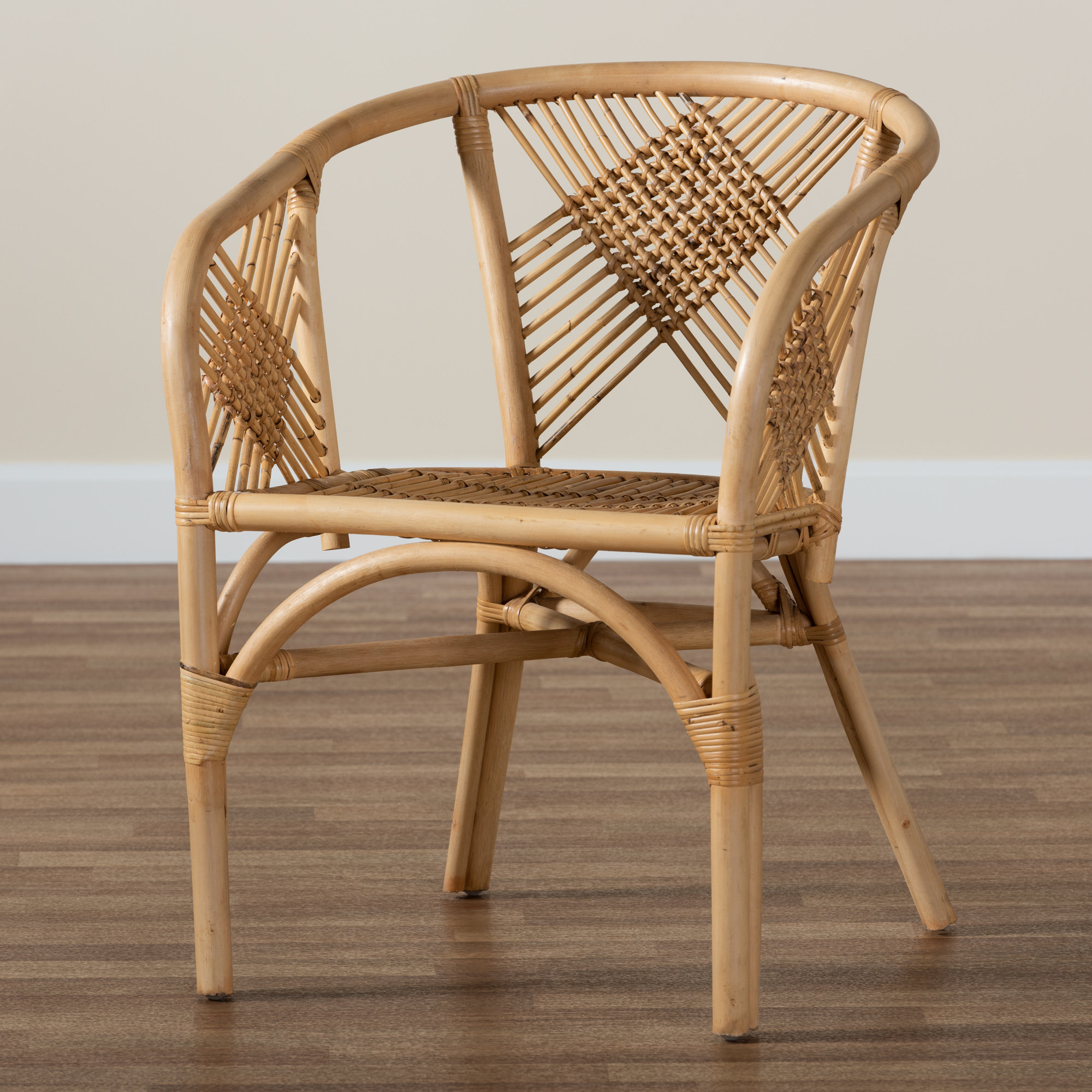Bayou Breeze Rattan Dining Chair | Wayfair