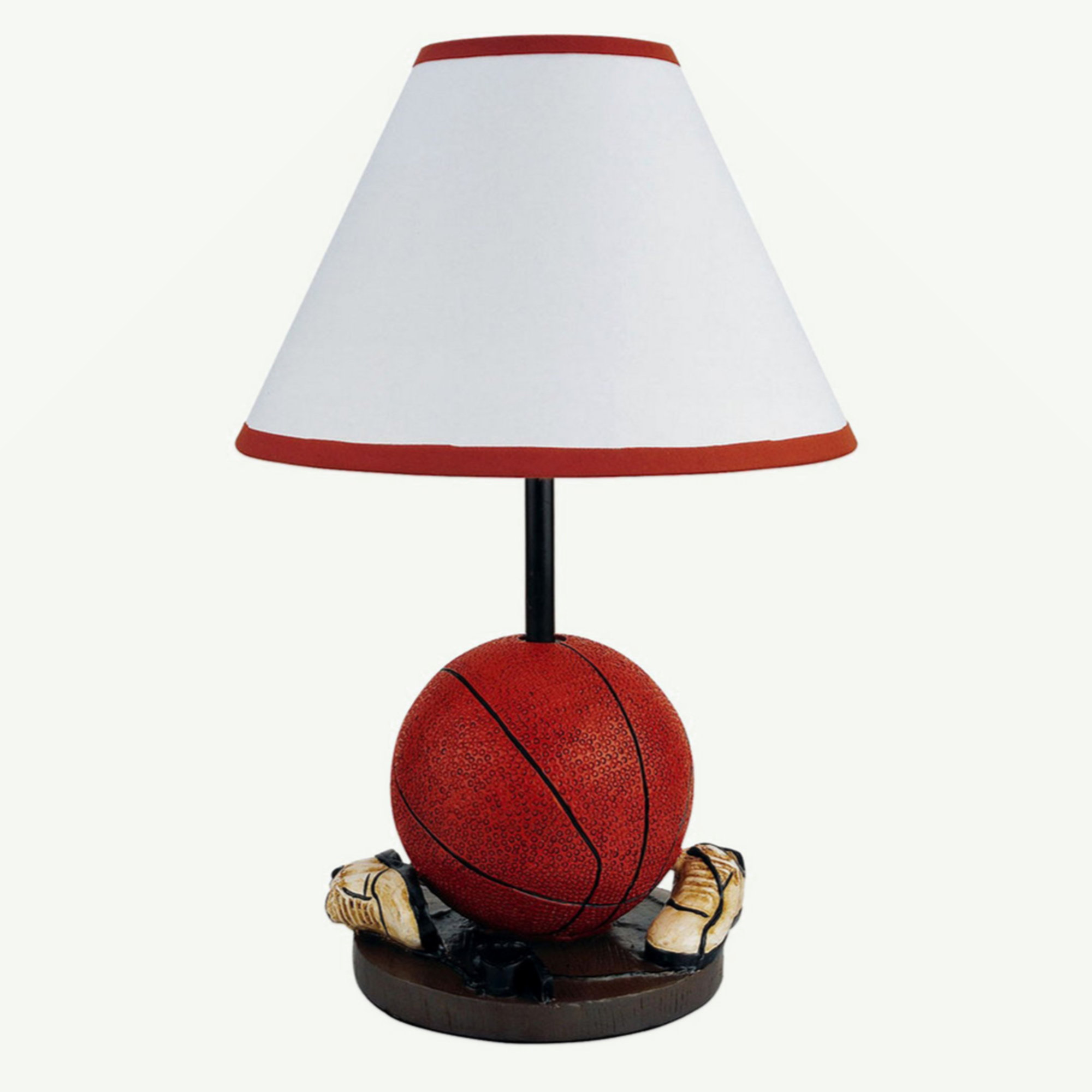 Red Barrel Studio® 15" Tall Polyresin Accent Table Lamp, Basketball ...