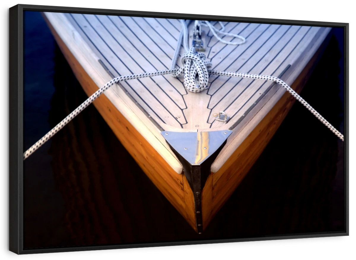 Breakwater Bay Sailboat Bow Canvas Print | Wayfair