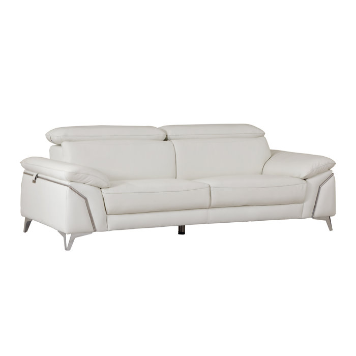 Orren Ellis Aigar 2 - Piece Leather Living Room Set & Reviews | Wayfair