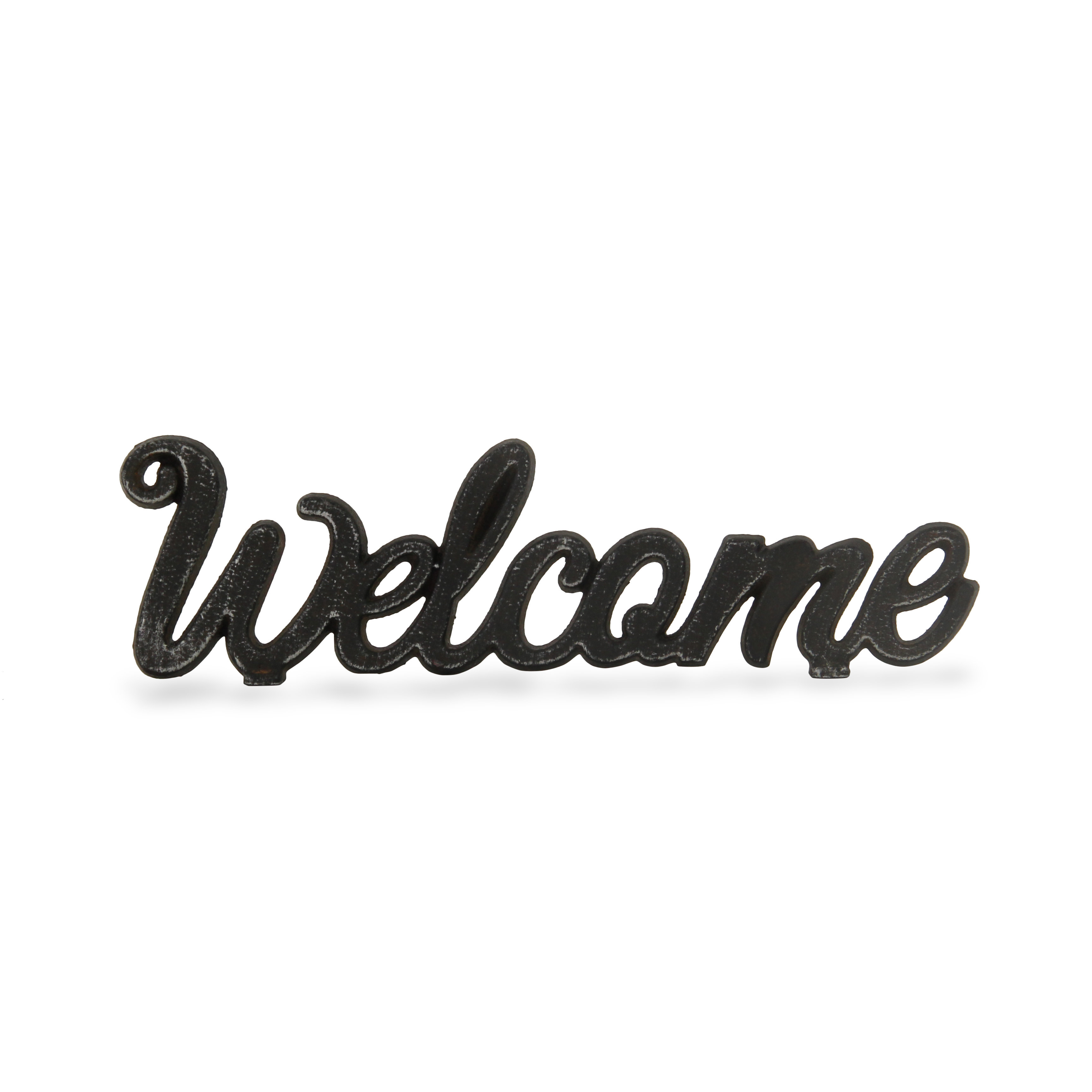 Ebern Designs Aleily Elegant Welcome Sign & Reviews | Wayfair