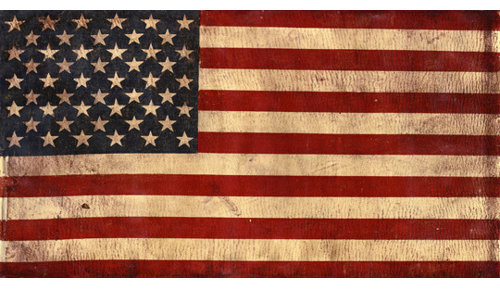 Wendover Art Group Oversized American Flag - Wrapped Canvas Graphic Art ...
