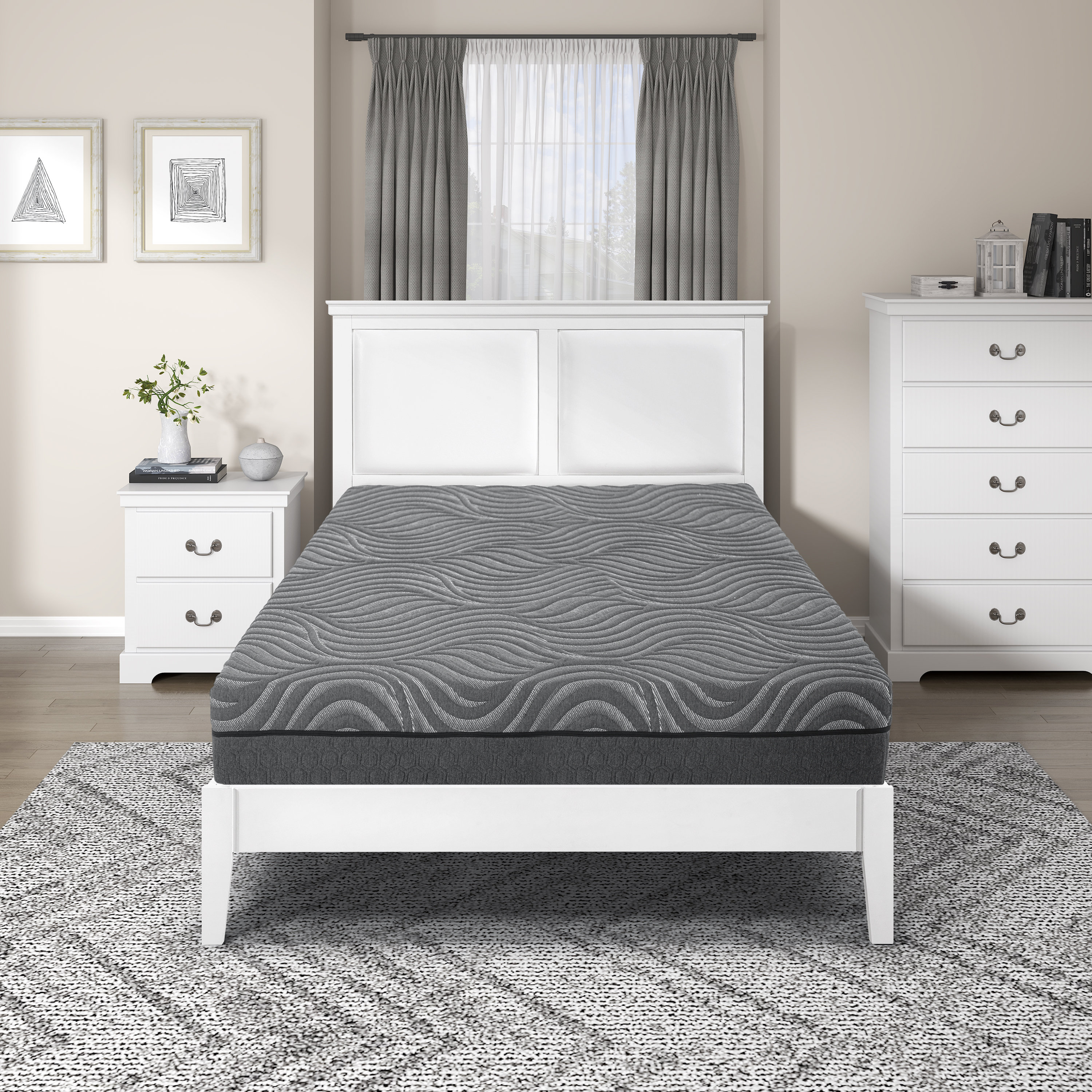 Alwyn Home Shadwell Alwyn Home Medium Copper Infused Mattress & Reviews ...