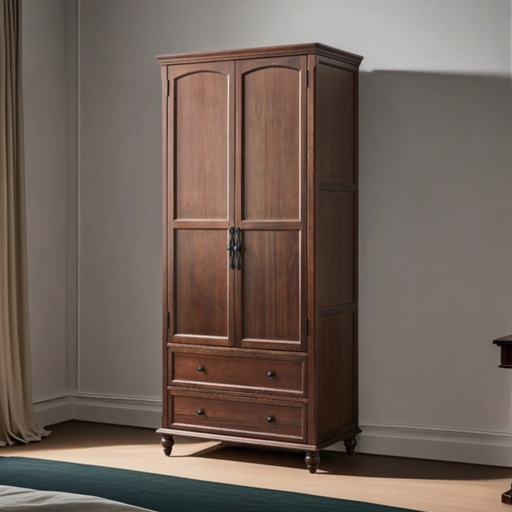 Parttlion American style retro simple wardrobe - Wayfair Canada