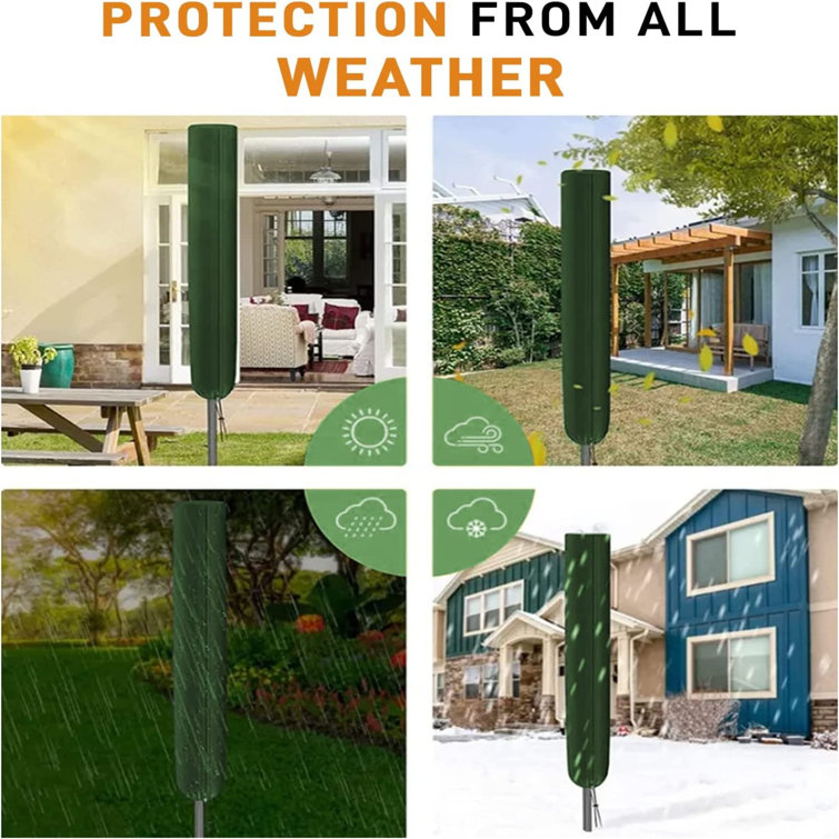 Dakota Fields Rotary Washing Line Cover | Wayfair.co.uk
