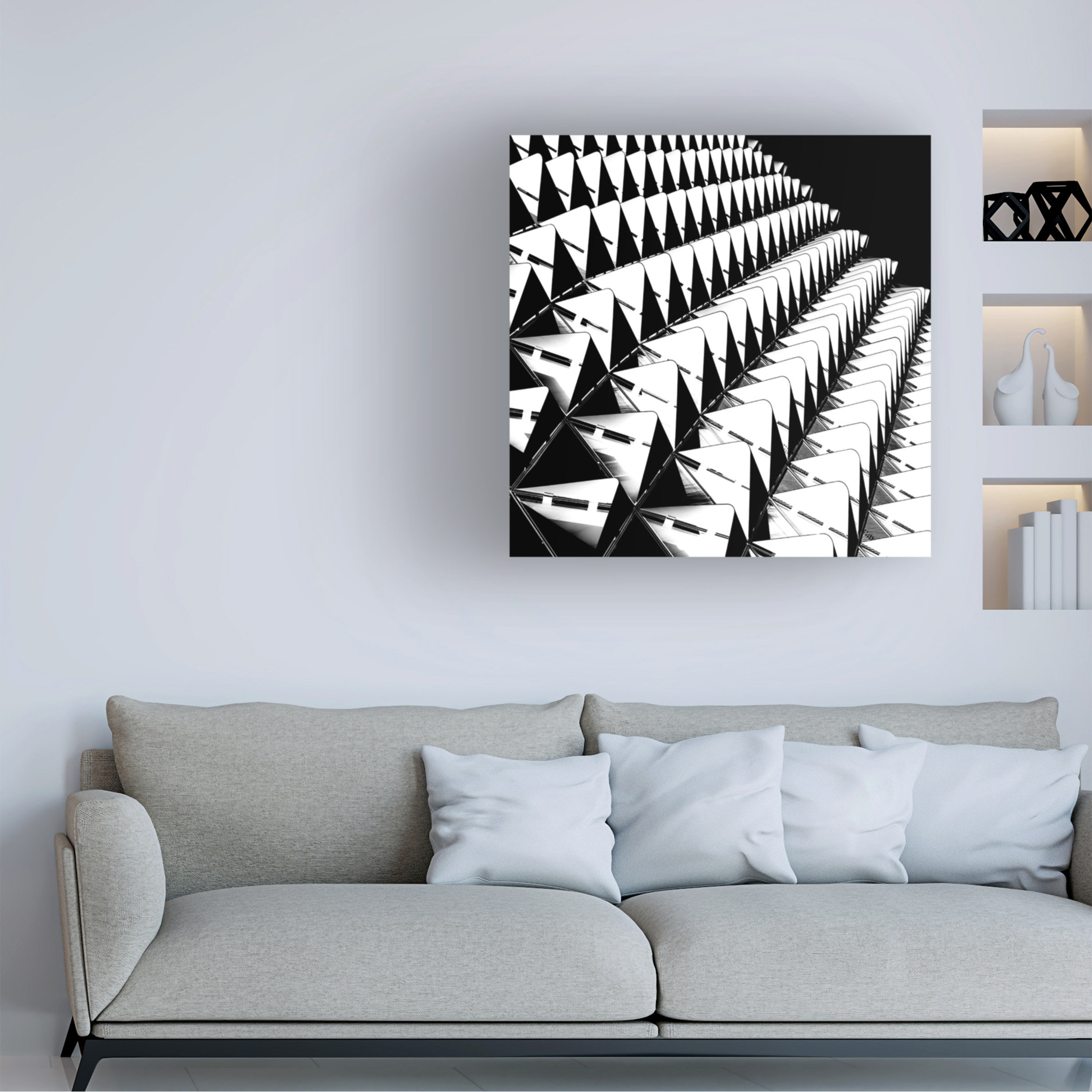 Ebern Designs Wayne Pearson Row Upon Row Canvas Art | Wayfair
