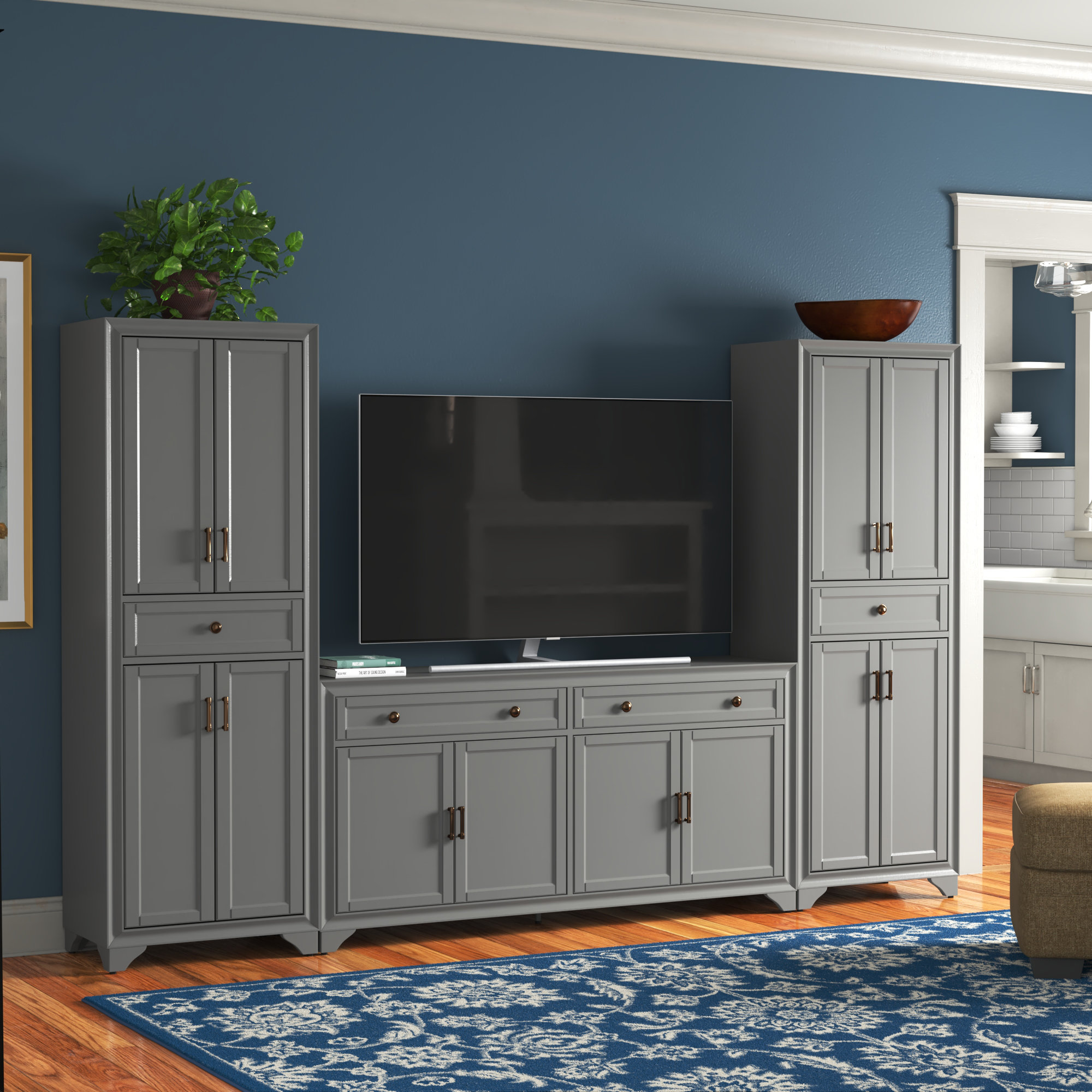 Crosley Tara Entertainment Center for TVs up to 65" & Reviews | Wayfair