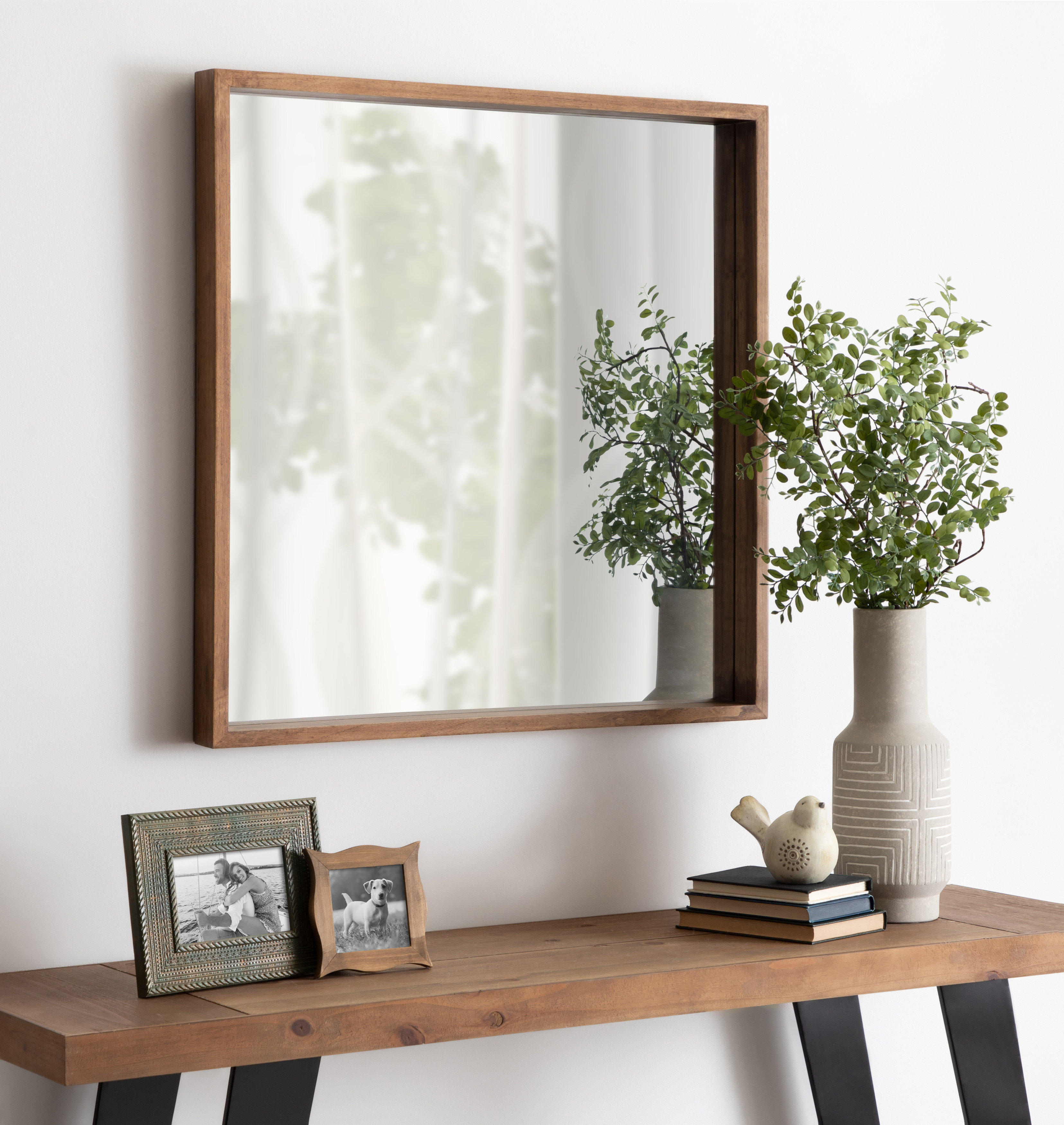 Ebern Designs Swyn Coastal Accent Mirror & Reviews | Wayfair