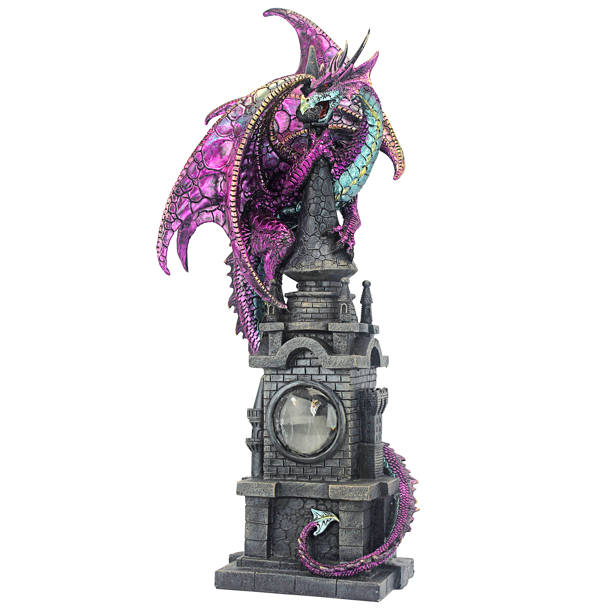 Design Toscano Ormarr Dragon, Monster of the Drawbridge Moat Statue ...