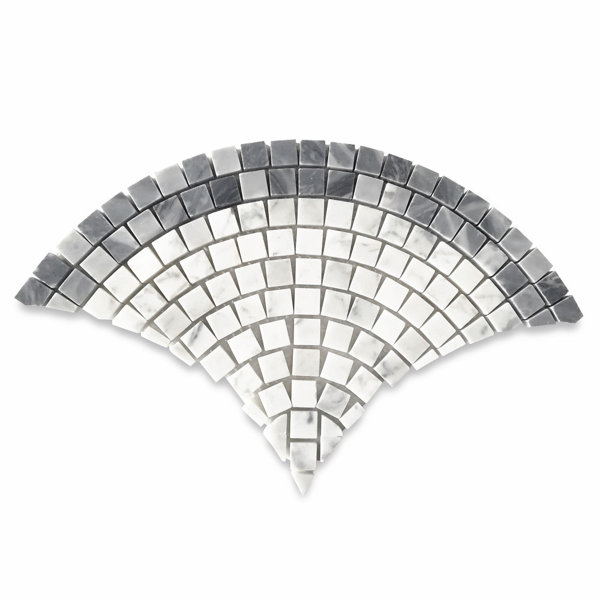 Fish Scale Floor Tiles & Wall Tiles You'll Love | Wayfair