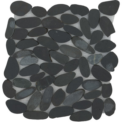 SB TILE AND STONE Natural Stone Pebbles Mosaic Wall & Floor Tile | Perigold