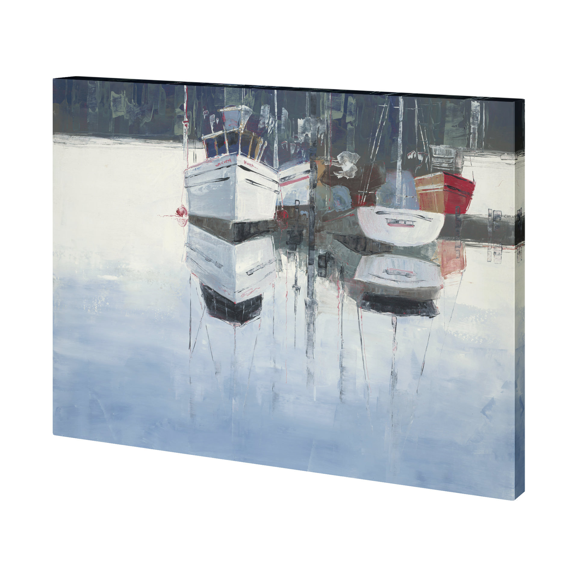 Longshore Tides Dock Tight a Hand Embelished Textured Canvas | Wayfair