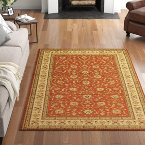 Astoria Grand Niles Oriental Brick Red Area Rug & Reviews | Wayfair