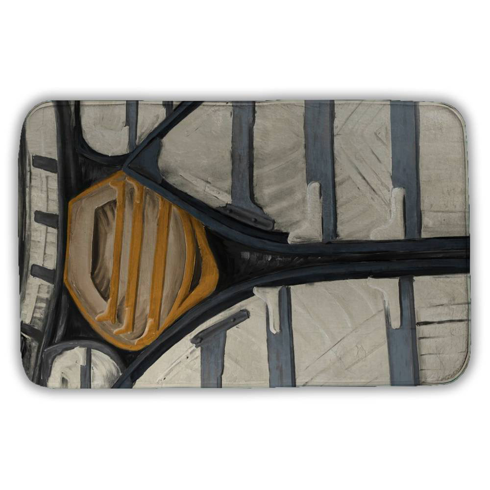 East Urban Home Vonzetta Microfiber Bath Mat with Non-Slip Backing ...