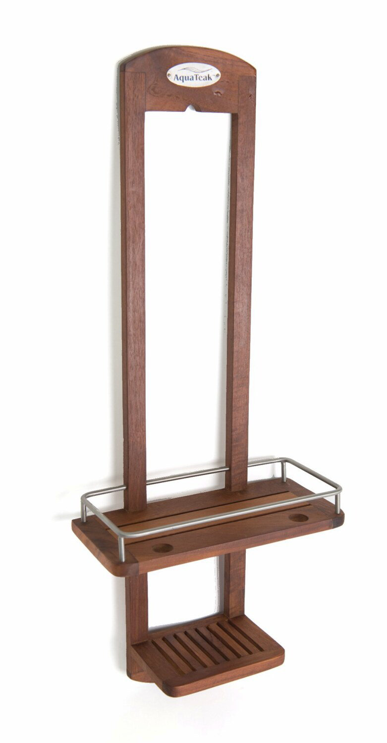 BRBCA EcoTeak Compact Shower Organizer - Wayfair Canada