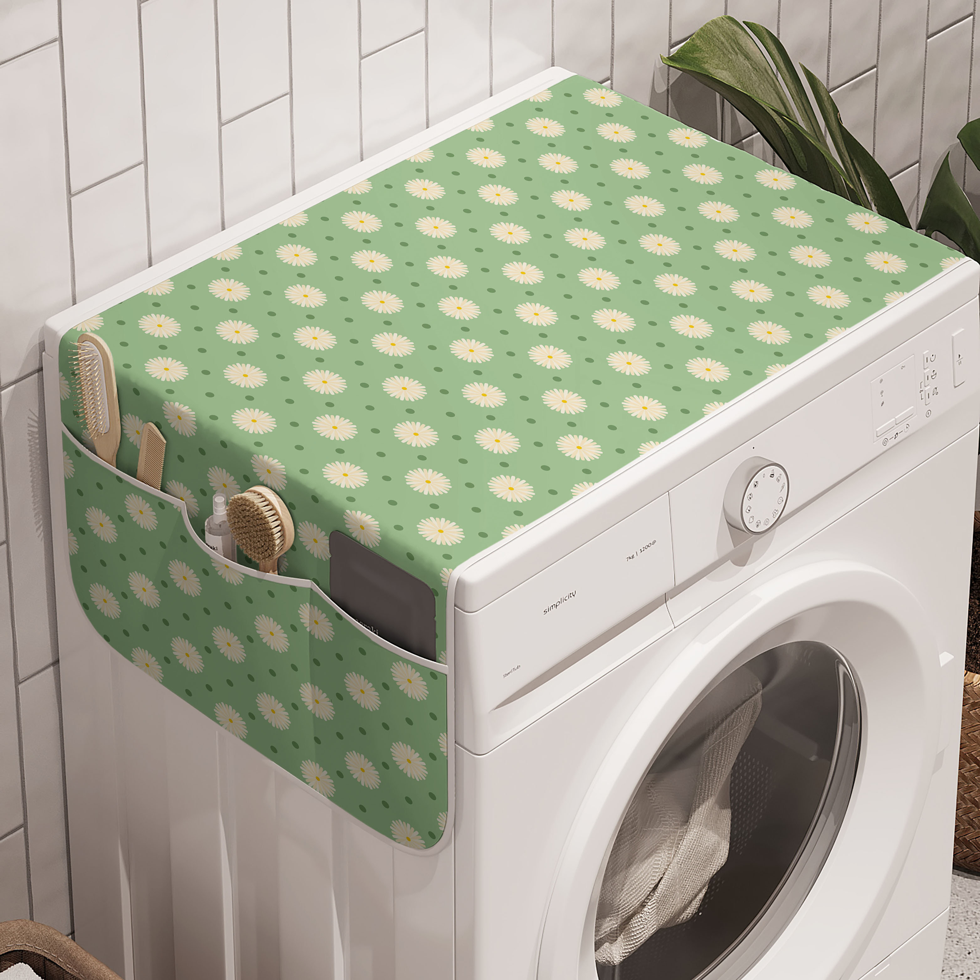 East Urban Home Garden Washing Machine Organizer Pack of 2 47" x 18.5 ...